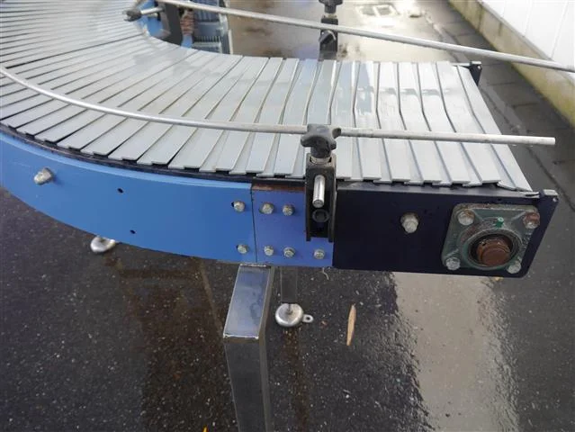 Itra curved conveyor 90° • Duijndam Machines