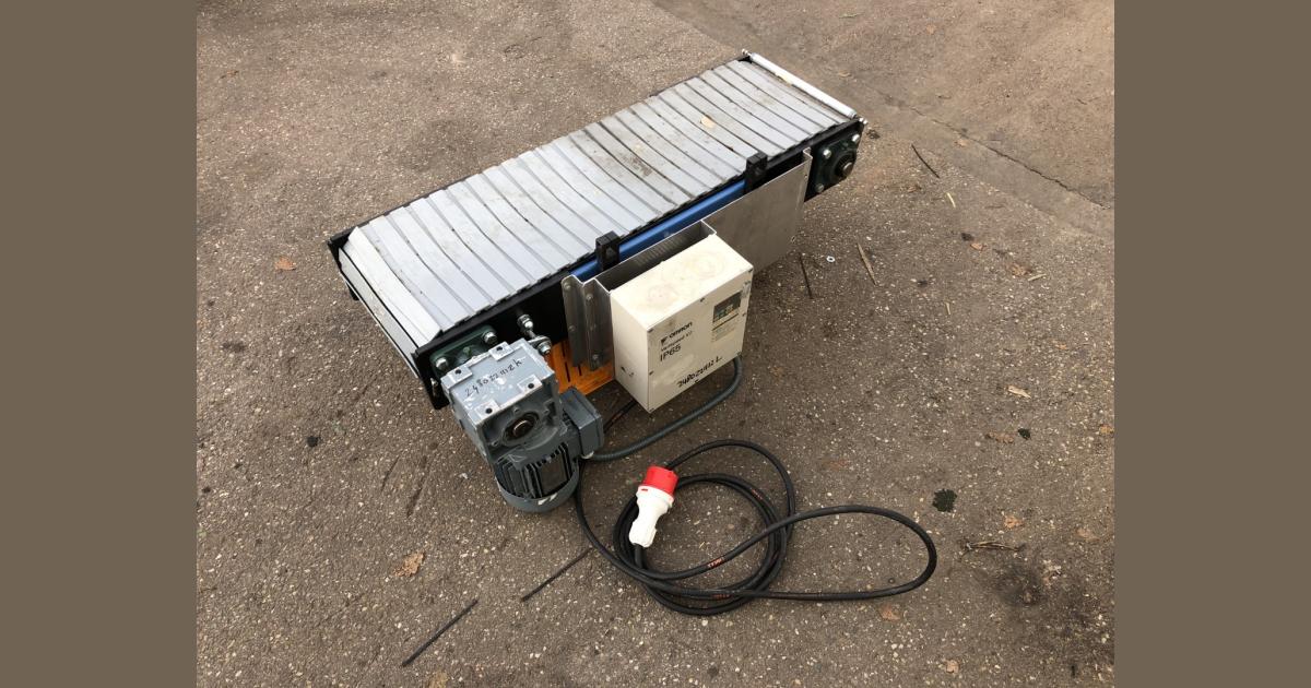 Itra slatted conveyor • Duijndam Machines