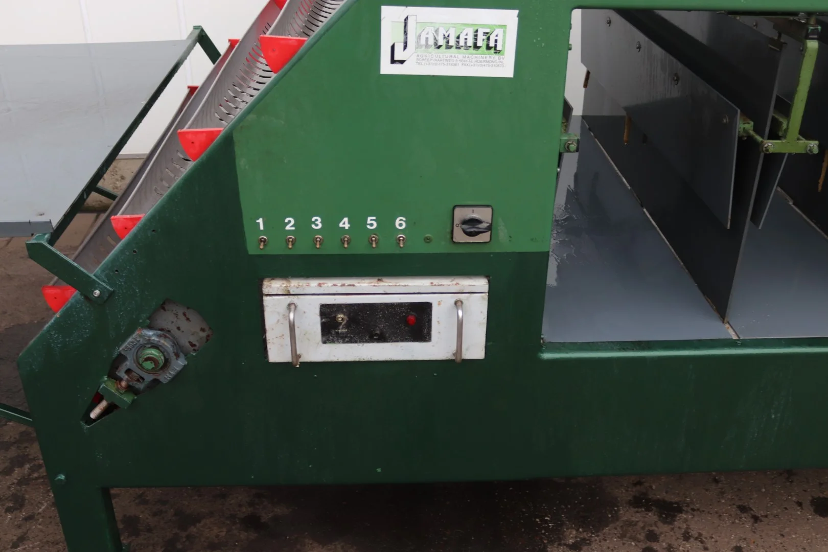 Jamafa length sorting machine with 6 stations, counting system ...