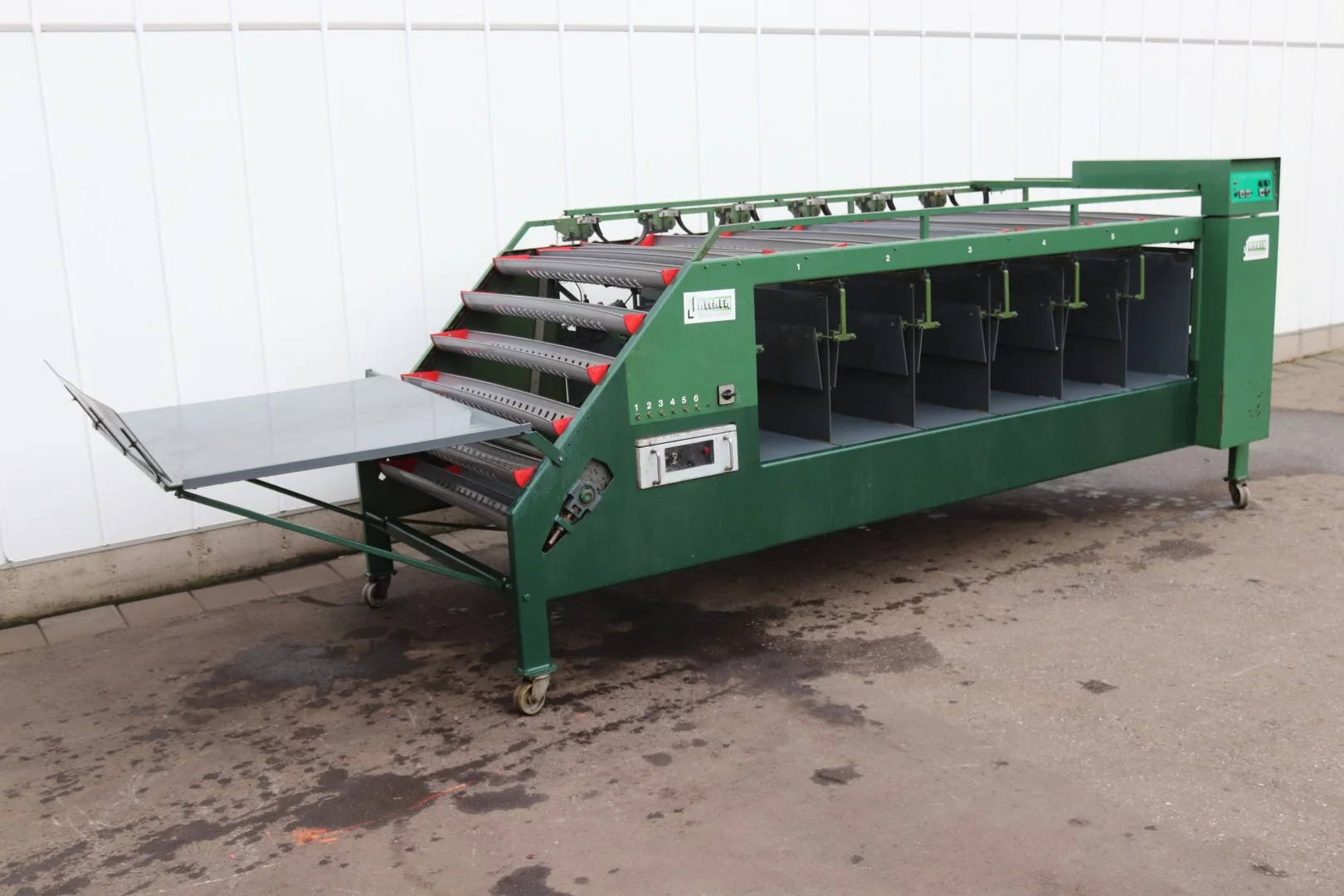 Jamafa length sorting machine with 6 stations, counting system ...