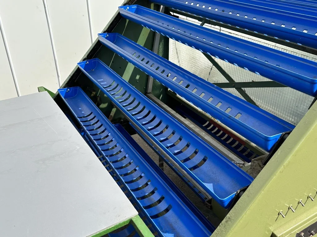 Jamafa rosegrader with 6 sortings • Duijndam Machines