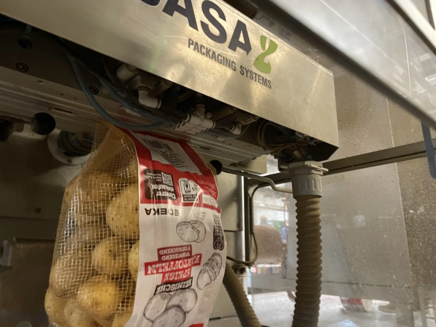 Jasa J350QP QuickPack vertical bagging machine 2015 • Duijndam Machines