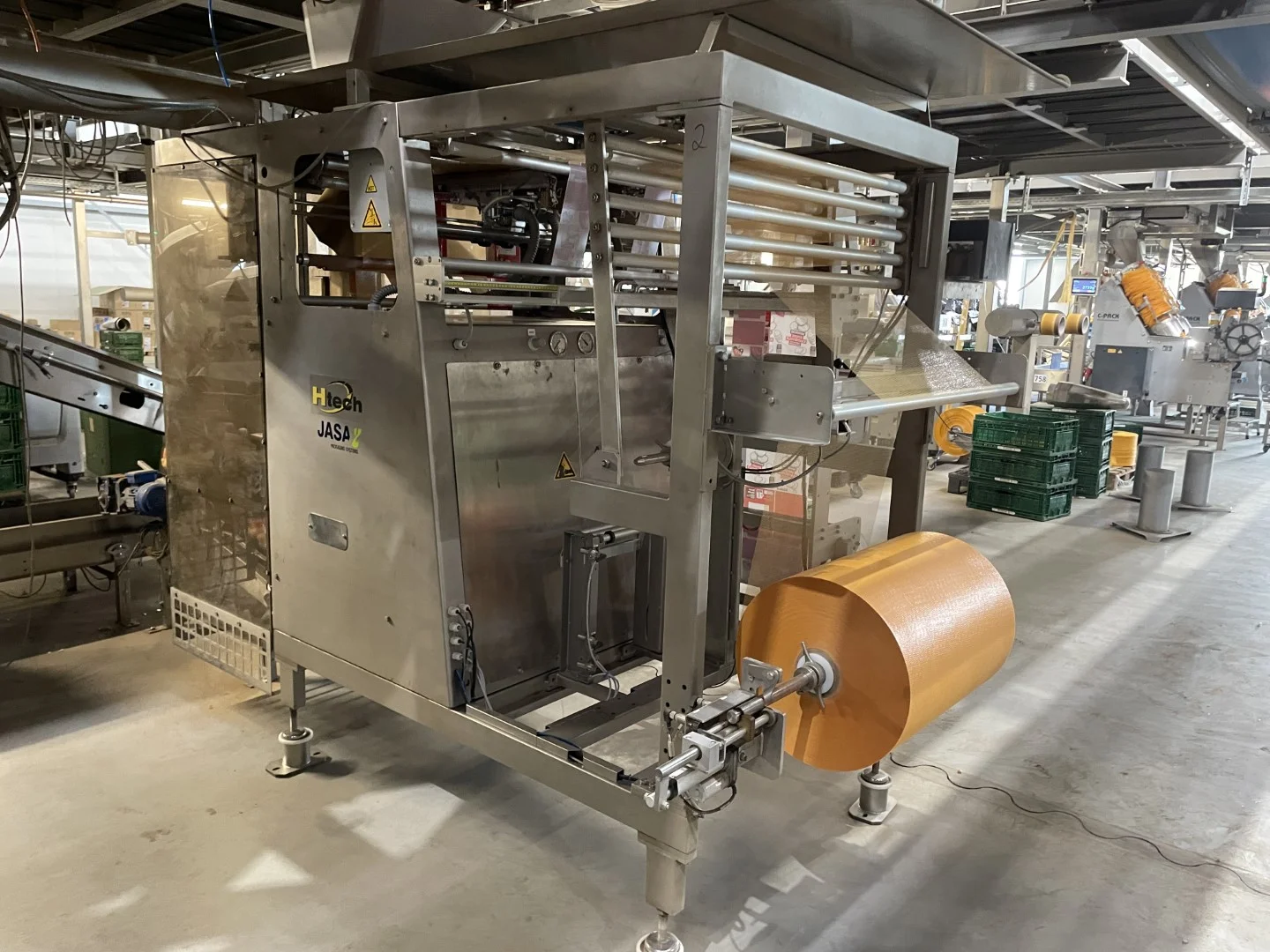 Jasa J350QP QuickPack vertical bagging machine 2015 • Duijndam Machines