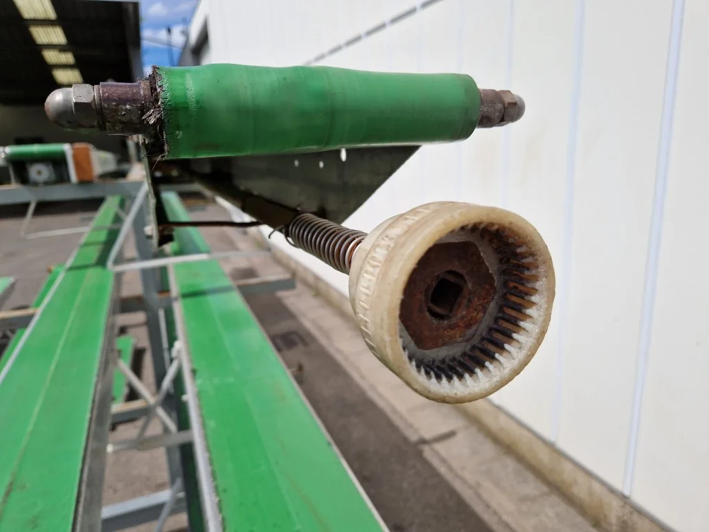 Javo 15 cm potted plant conveyor • Duijndam Machines