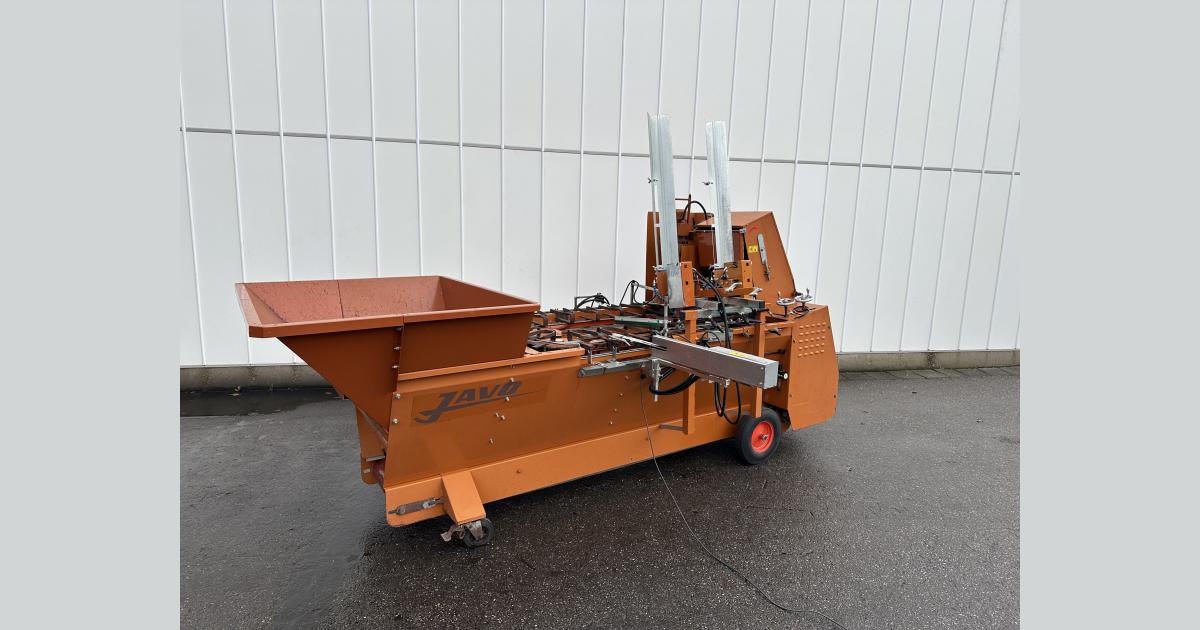 Javo Standaard potting machine with double pneumatic pot dispenser and ...