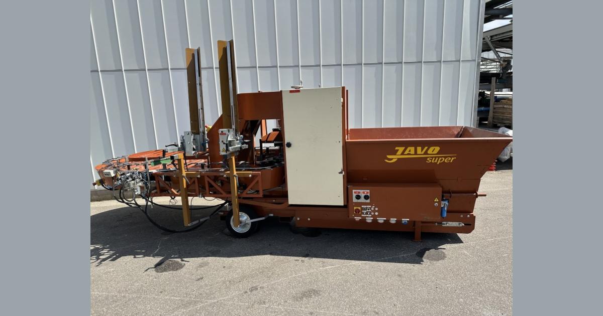 Javo Super Mega potting machine with double pneumatic potdispenser ...