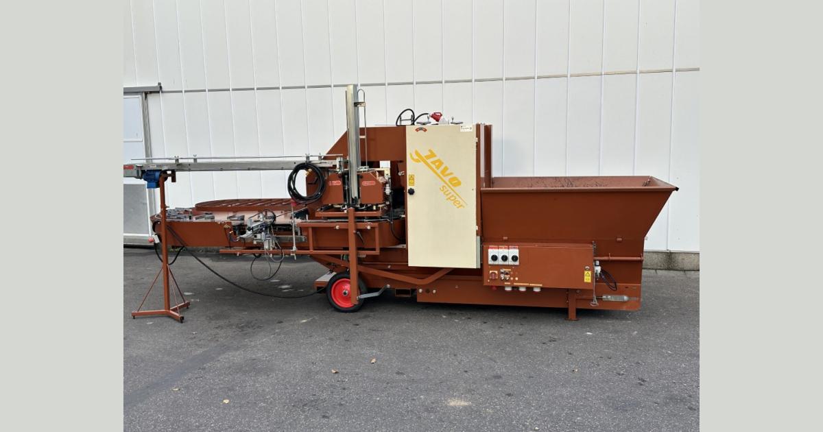 Javo Super potting machine with LPO pneumatic potdispenser • Duijndam ...