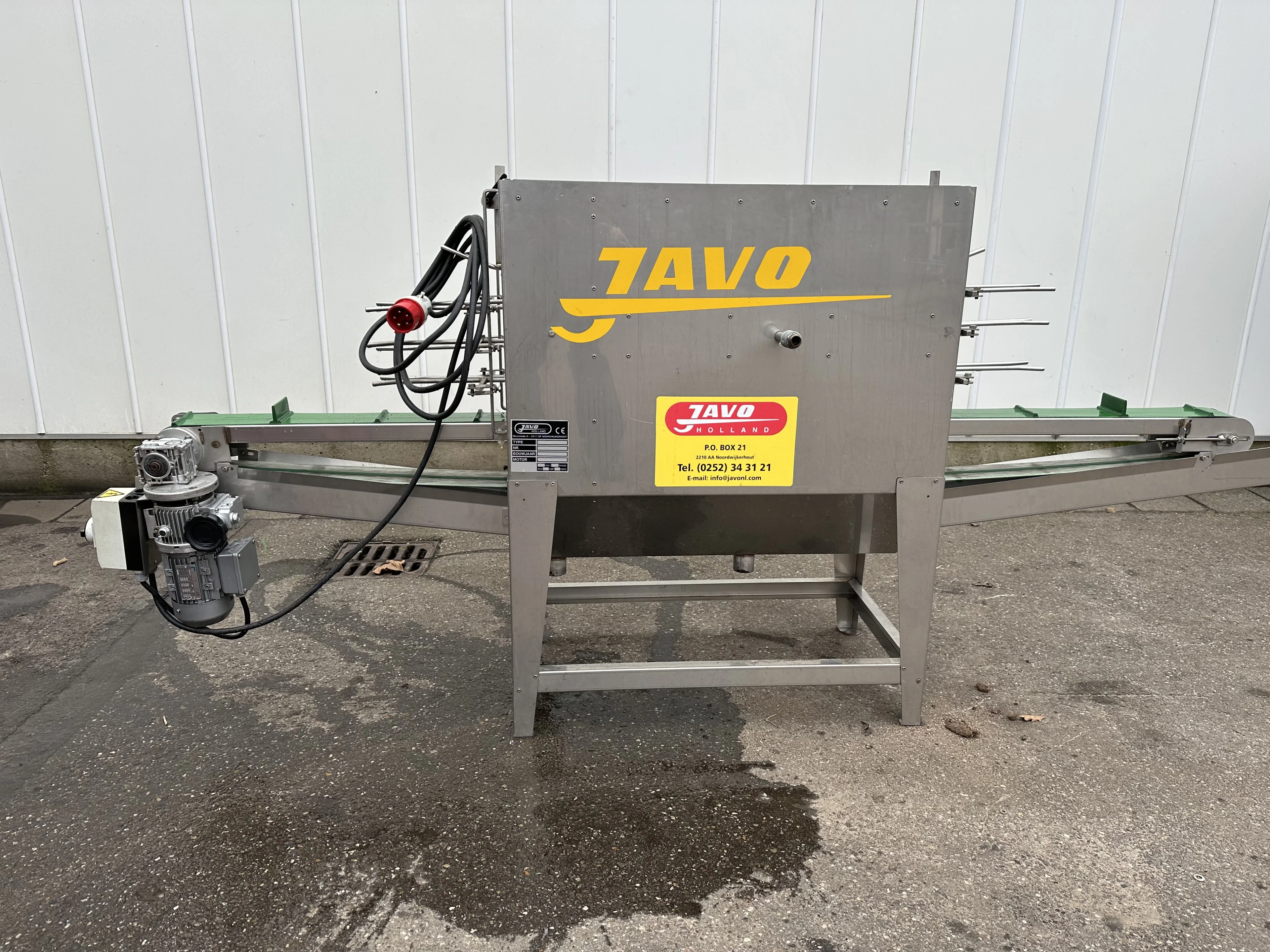 Javo tray cleaner • Duijndam Machines