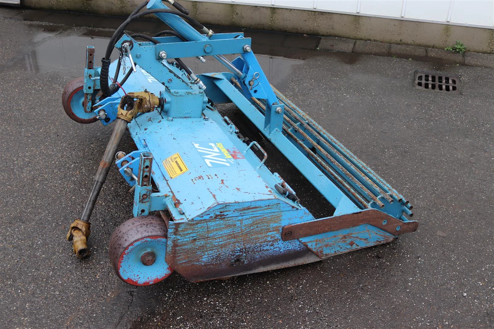 Imants JNC rotary tiller 160 cm with wheel support • Duijndam Machines