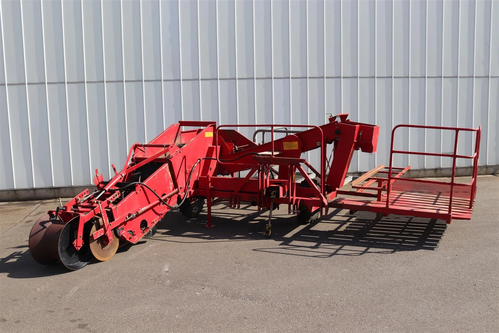 Juko 1 row potato harvester • Duijndam Machines