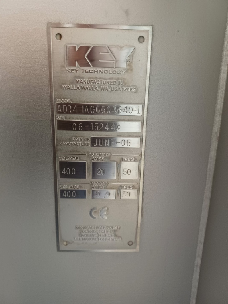 Key ADR 4 Automatic Defect Removal System for french fries • Duijndam ...