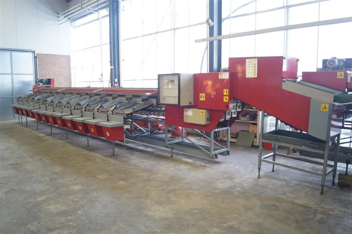 Aweta KG2- 12 +1 weight and colour sorting machine for tomatoes ...