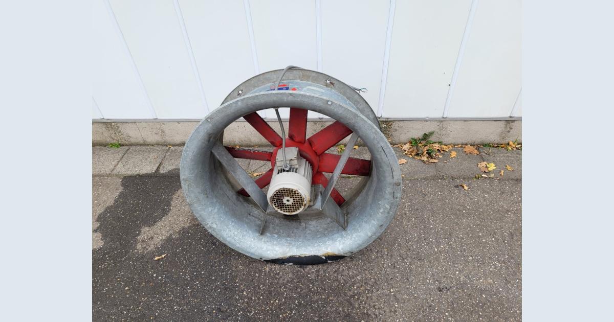 Klima DLM04 ventilator 90 cm ø, 1.1 kW • Duijndam Machines