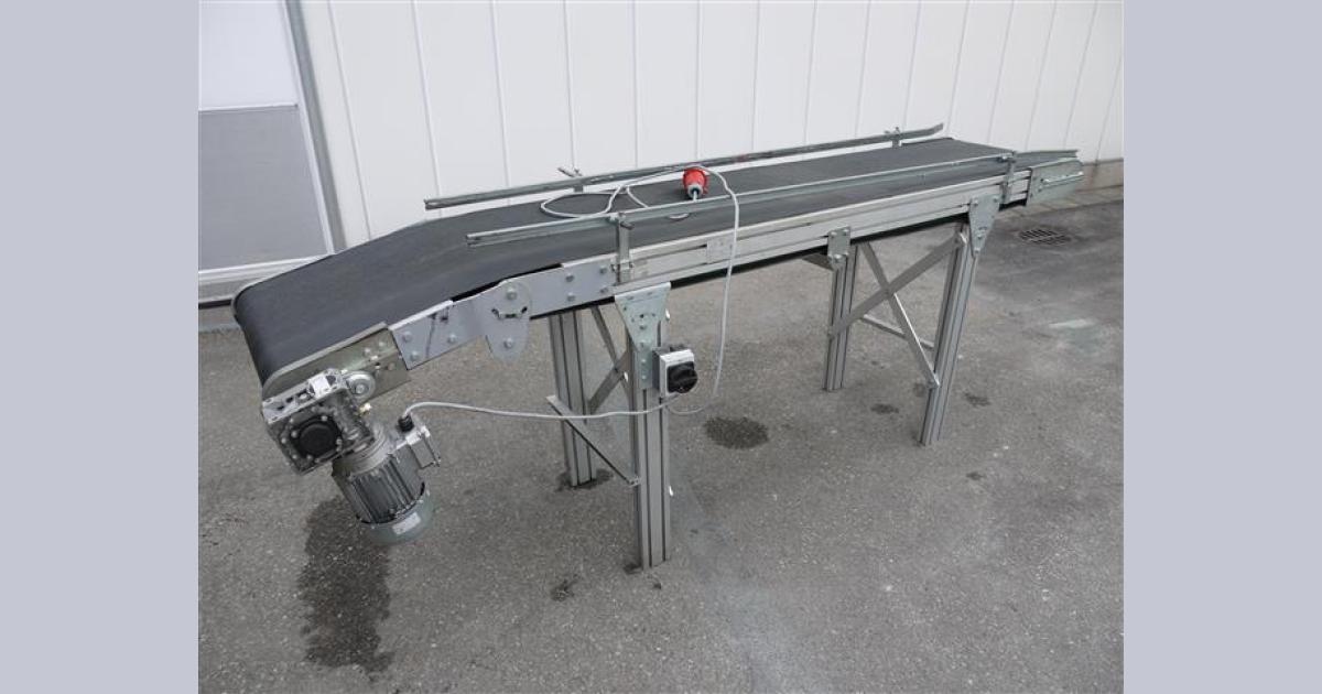 Viscon conveyor 255 x 50 cm • Duijndam Machines