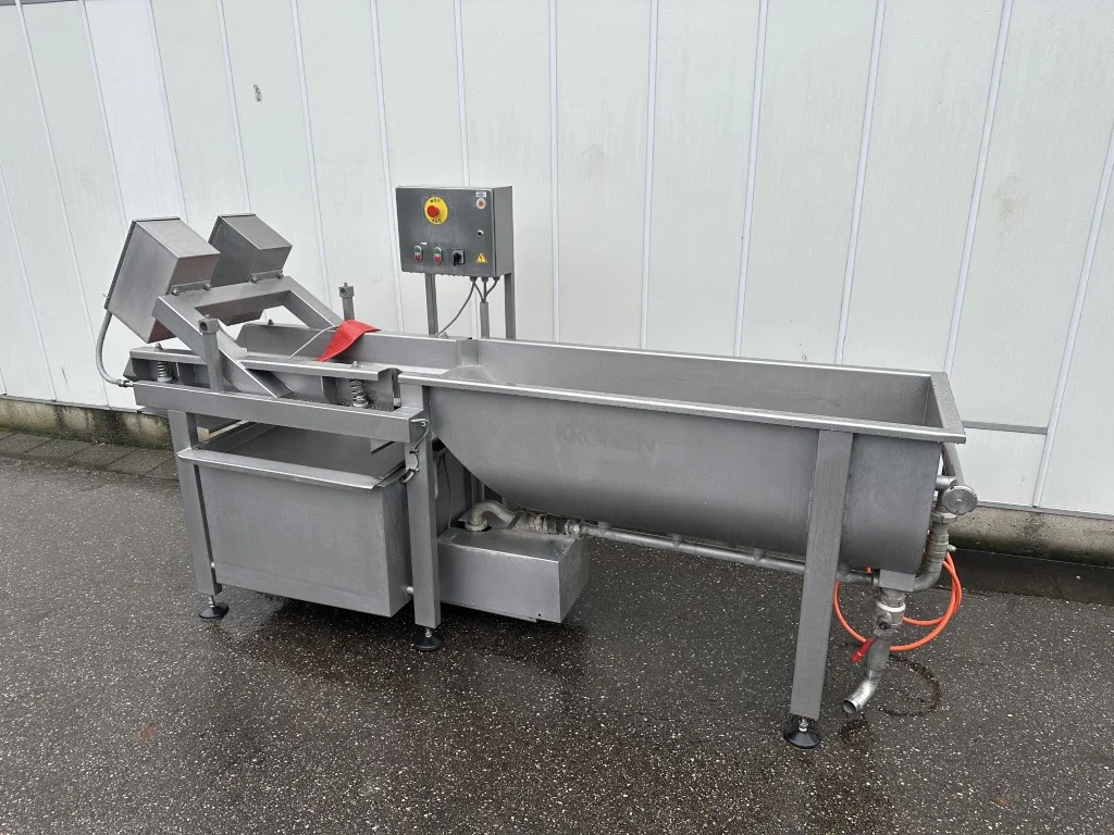 Kronen RVS wasmachine voor bladgroente • Duijndam Machines