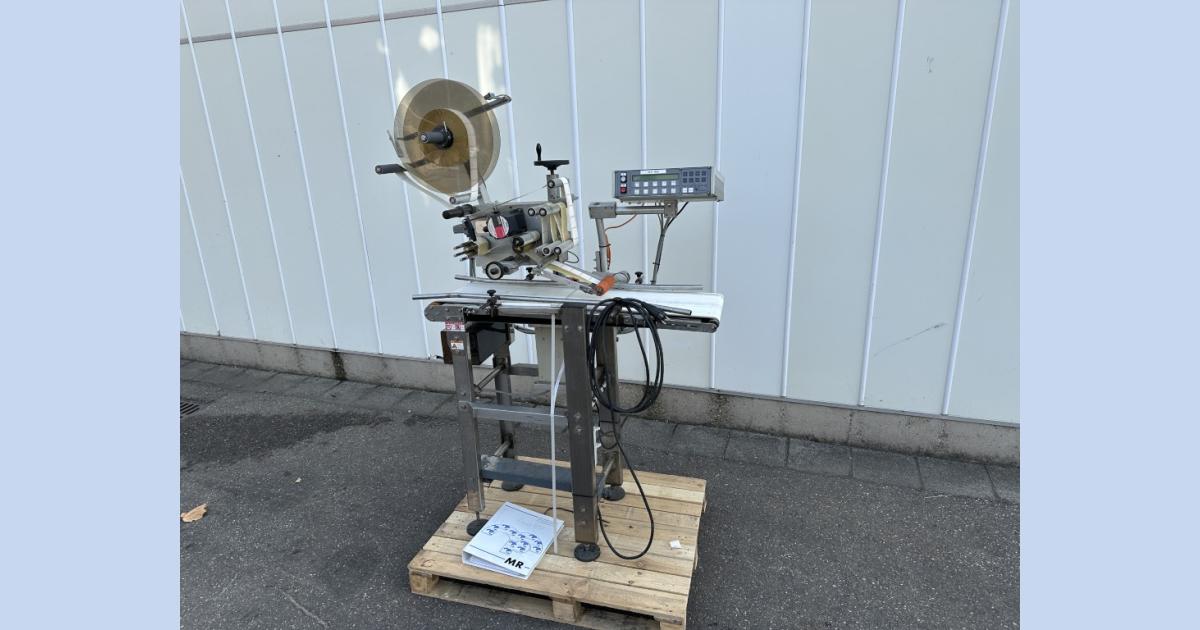 MR233 labelling machine • Duijndam Machines