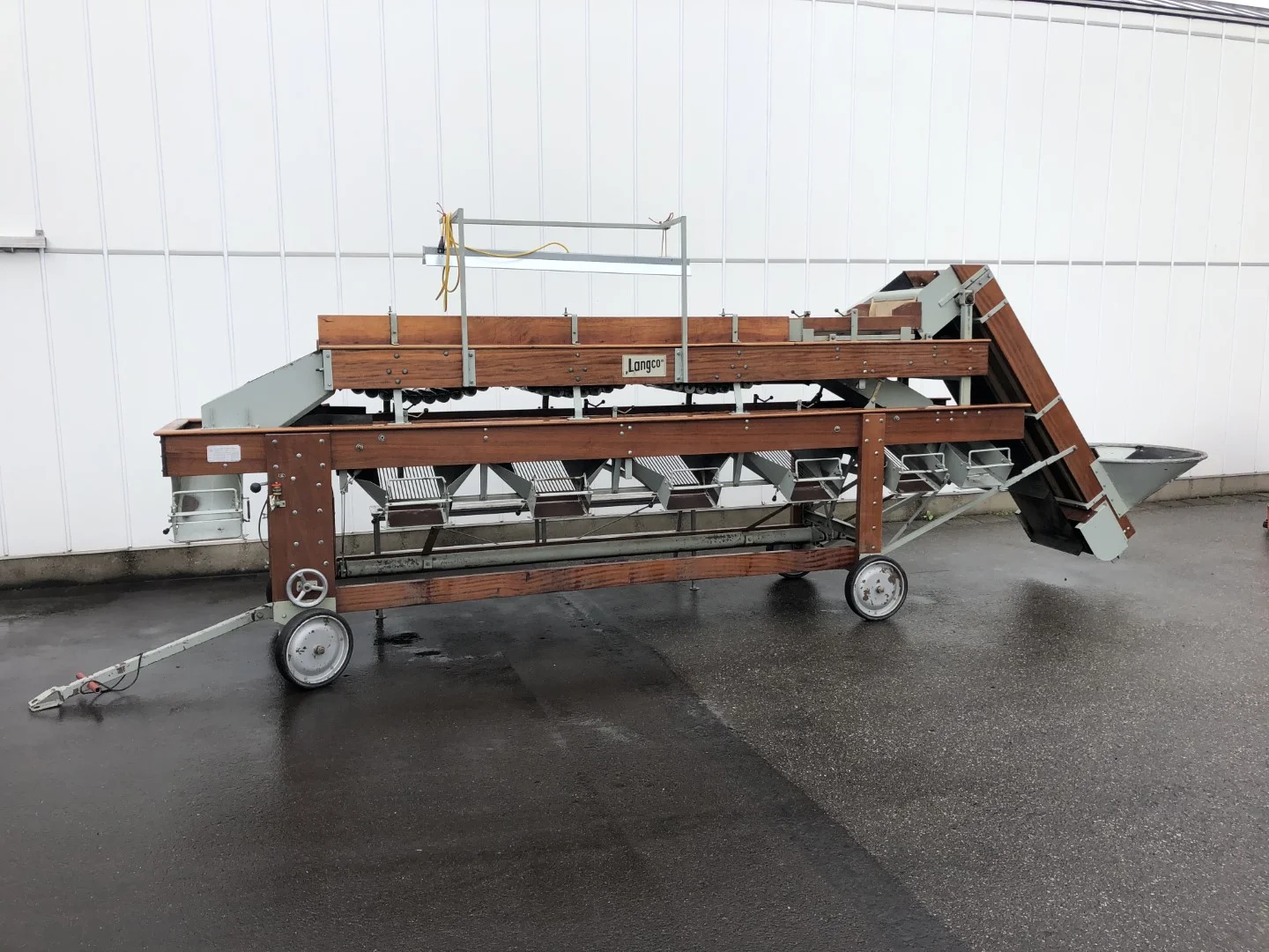 Langco RH4 potato sorting machine • Duijndam Machines