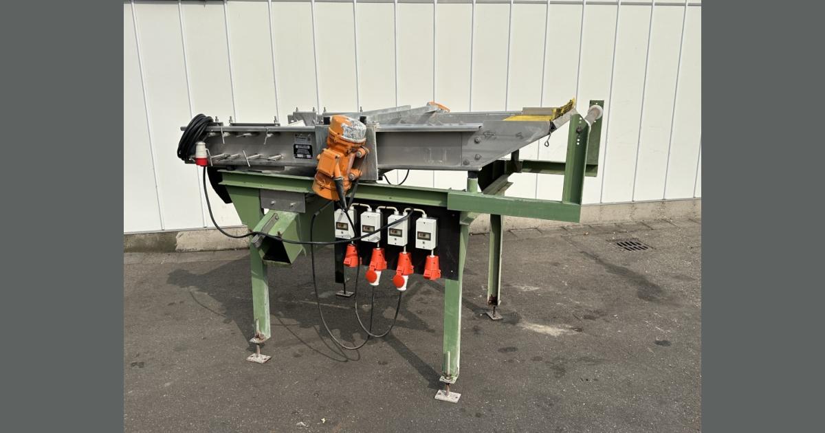 Schneider LS1000/3 chunk/length grading machine for beans and carrots ...