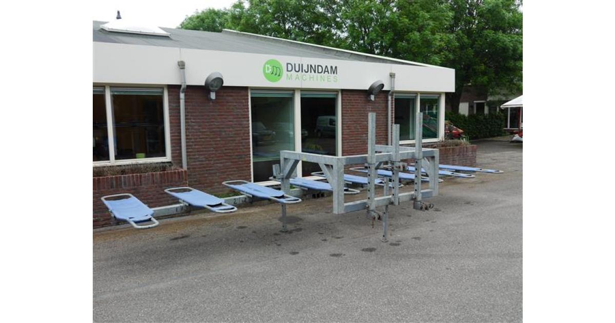 Galvanised ligbed wiedmachine • Duijndam Machines