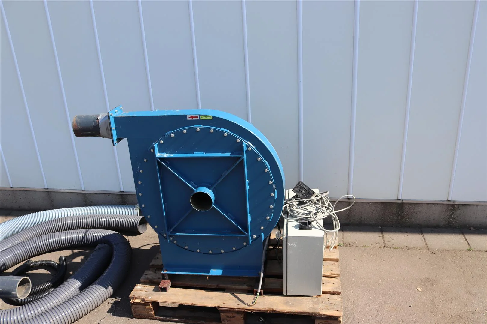 GTI Blower for cabbage • Duijndam Machines