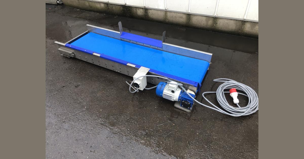 Maf Roda TF-L M500 L1800-MR/V15 conveyor 180 x 50 cm • Duijndam Machines