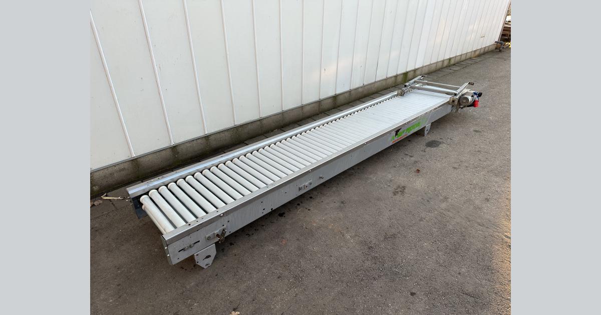 Maf Roda roller inspection conveyor 450 x 58 cm • Duijndam Machines