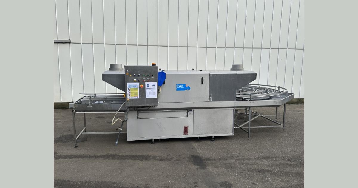 Mafo 230 M industrial cratewasher • Duijndam Machines