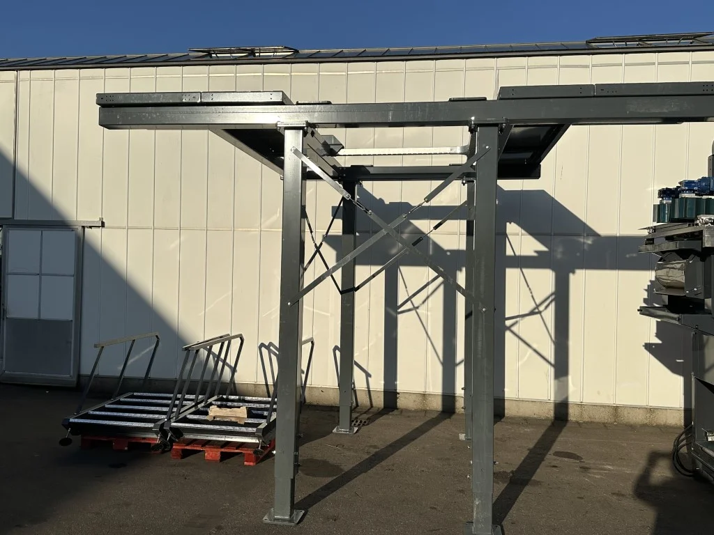 Manter M10 L weighing machine with infeed elevator, buffer box filler ...