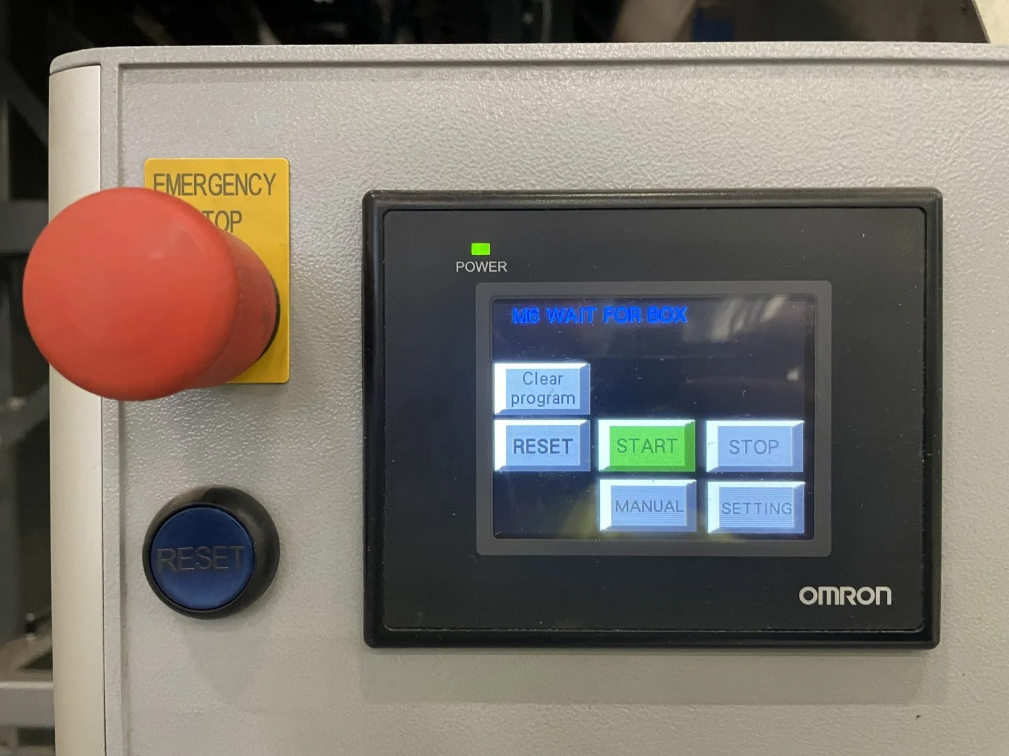 Manter M10 L weighing machine with infeed elevator, buffer box filler ...