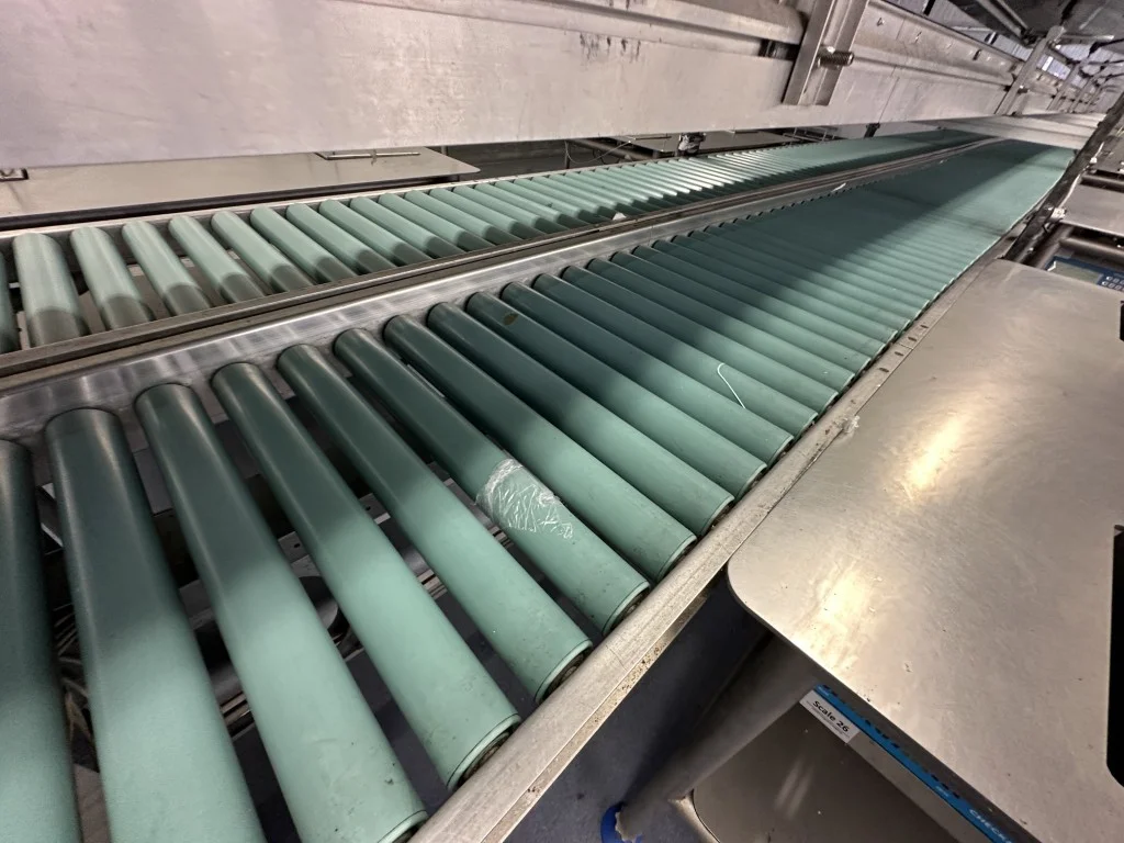 Martin Stolze combi conveyor production and packaging line with 11 ...