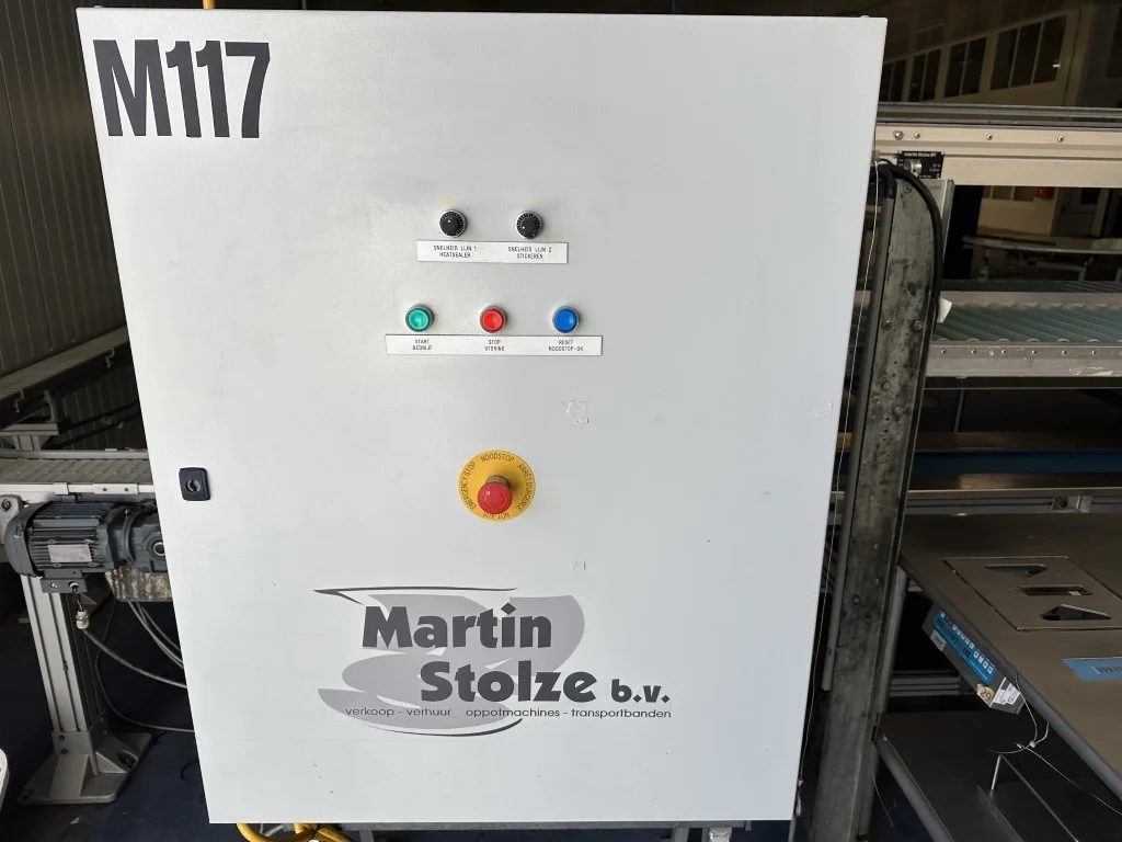 Martin Stolze Combi conveyor production and packaging line with 8 Marco ...