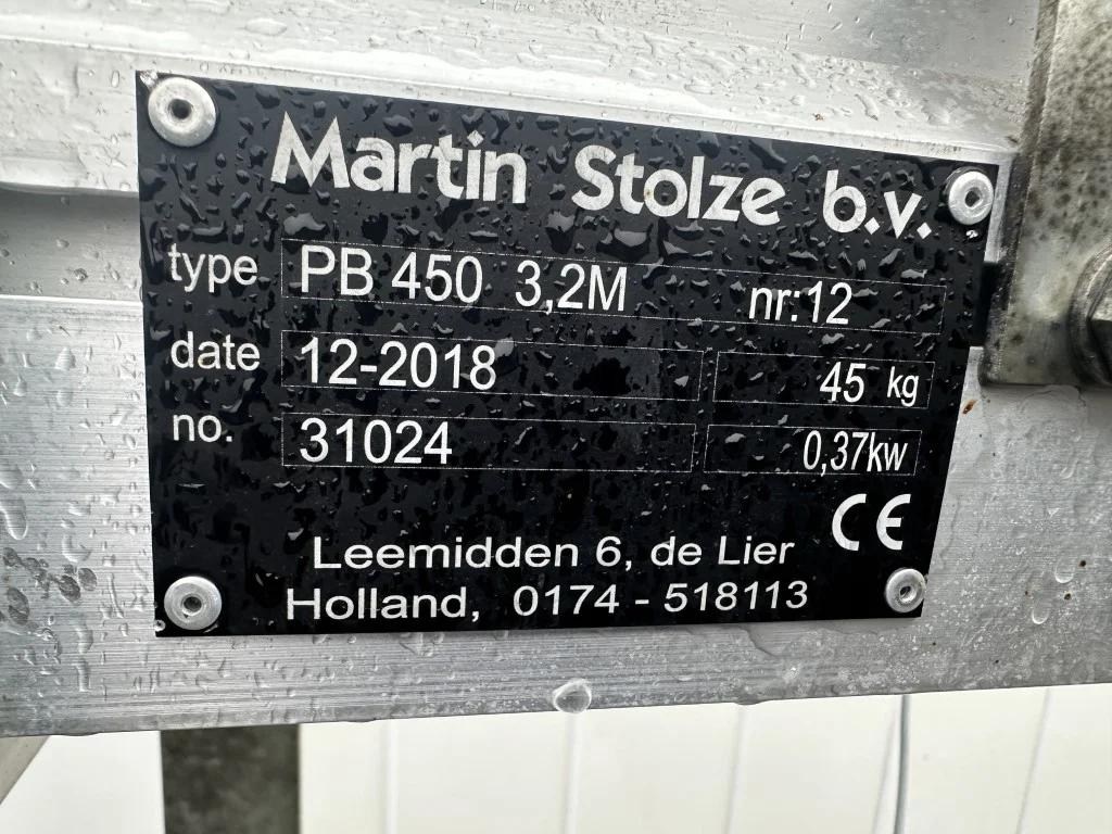 Martin Stolze conveyor 320 x 45 cm • Duijndam Machines