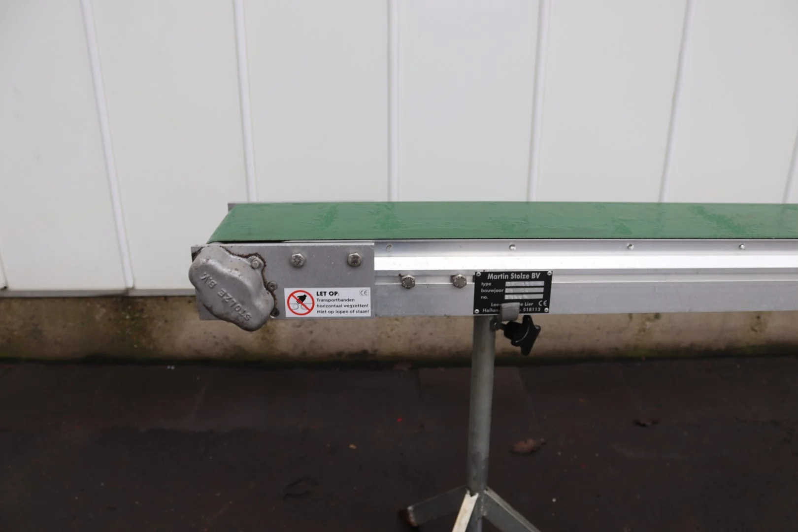 Martin Stolze potplant conveyor transport system with adjustable speed ...