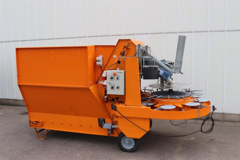 Mayer 1010 potting machine with potdispenser • Duijndam Machines