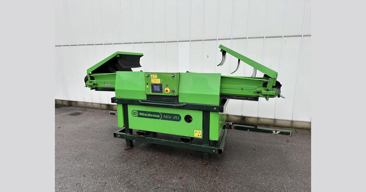 Miedema AKV20 boxfiller • Duijndam Machines