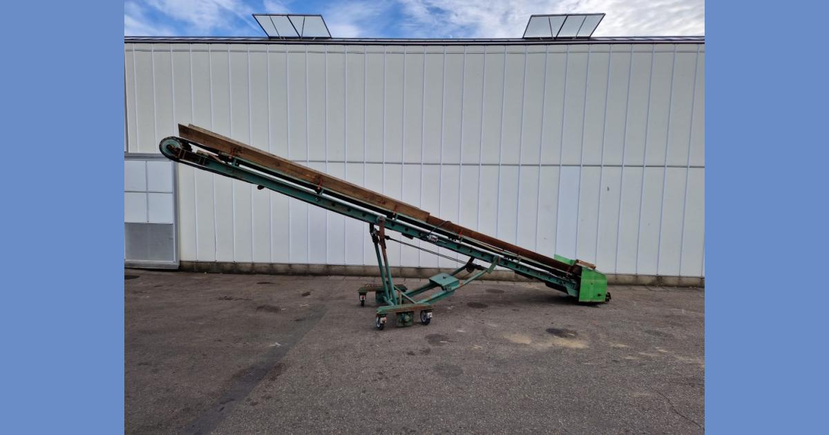 Miedema AT60 elevator conveyor 600 x 50 cm • Duijndam Machines