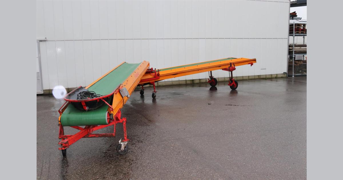 Miedema TAT 120 70 telescopic conveyors • Duijndam Machines