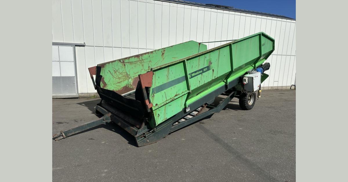 Miedema SB951 stortbunker 240 cm • Duijndam Machines