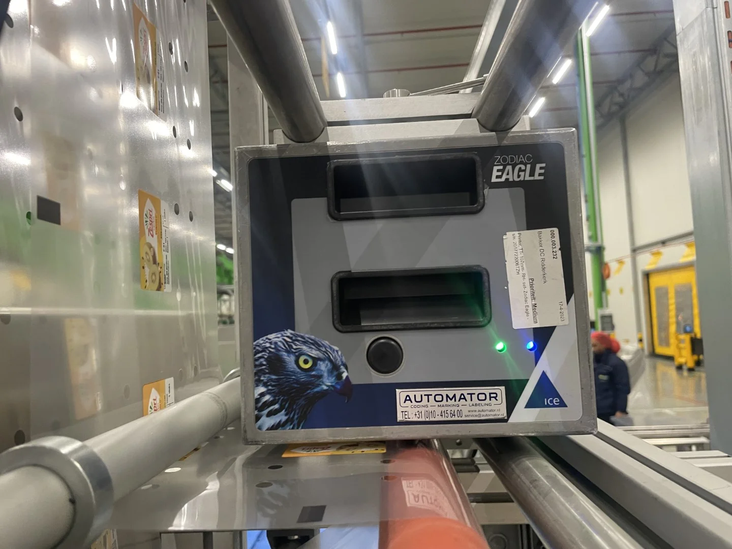 G. Mondini E 350 VG top seal packaging machine • Duijndam Machines