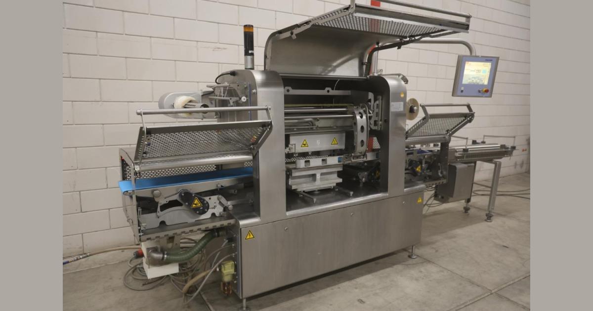 Multivac T700 top seal packaging machine tray seal machine • Duijndam ...