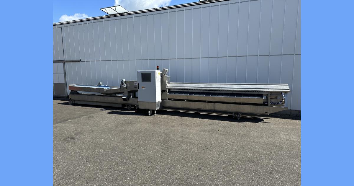 Neubauer Espaso S16 asparagus sorting machine • Duijndam Machines