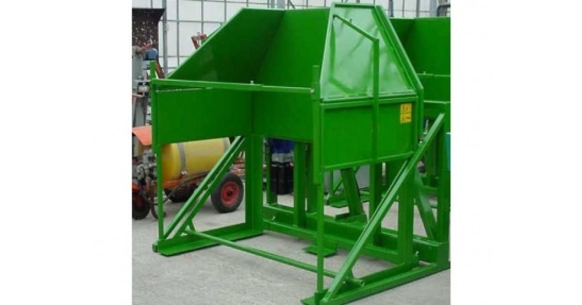 New box tippers adjustable to 160 cm • Duijndam Machines