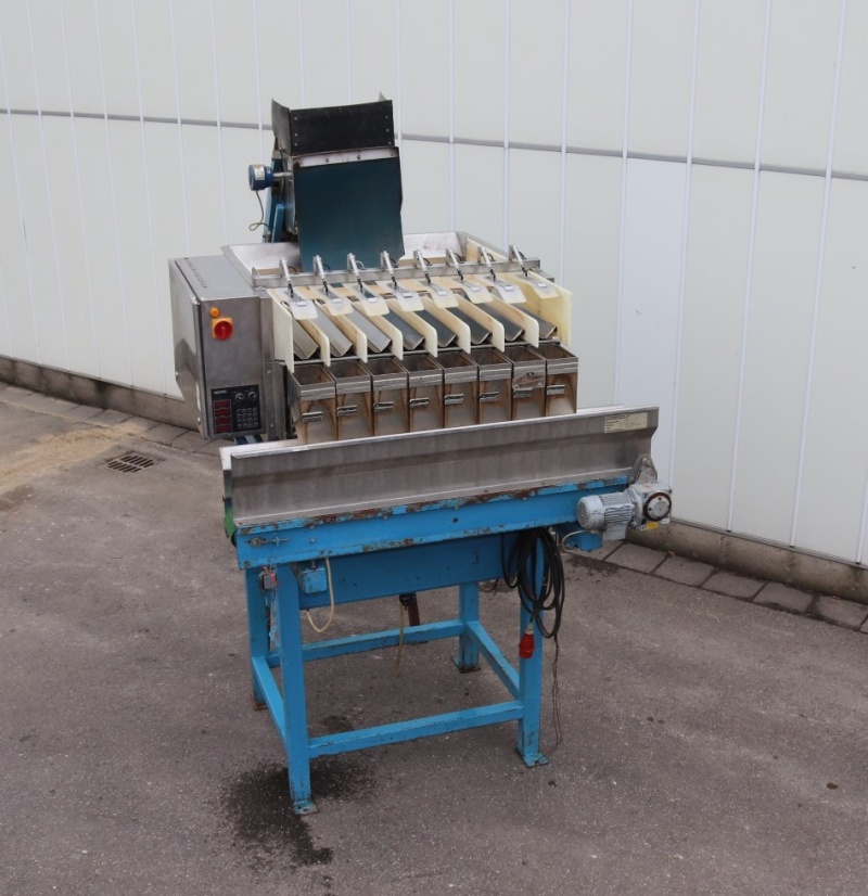 Newtec Type 2000 multihead weighing machine with elevator • Duijndam ...