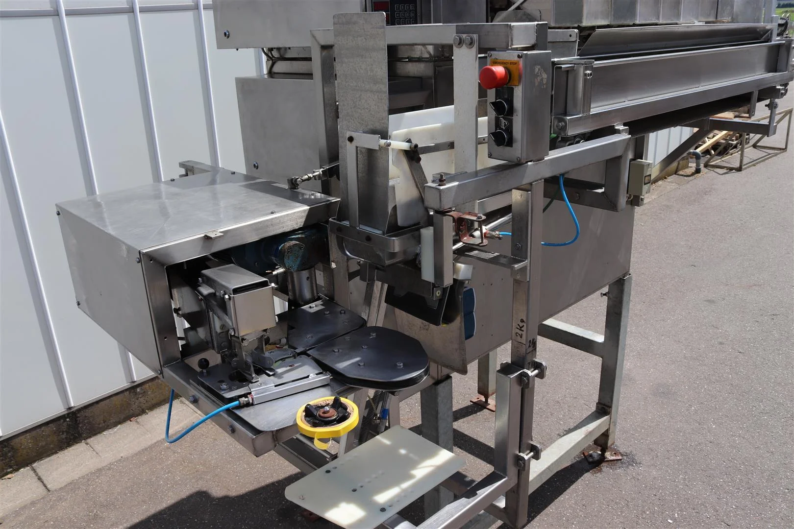 Newtec Type 2008-G45 multihead weighing machine • Duijndam Machines