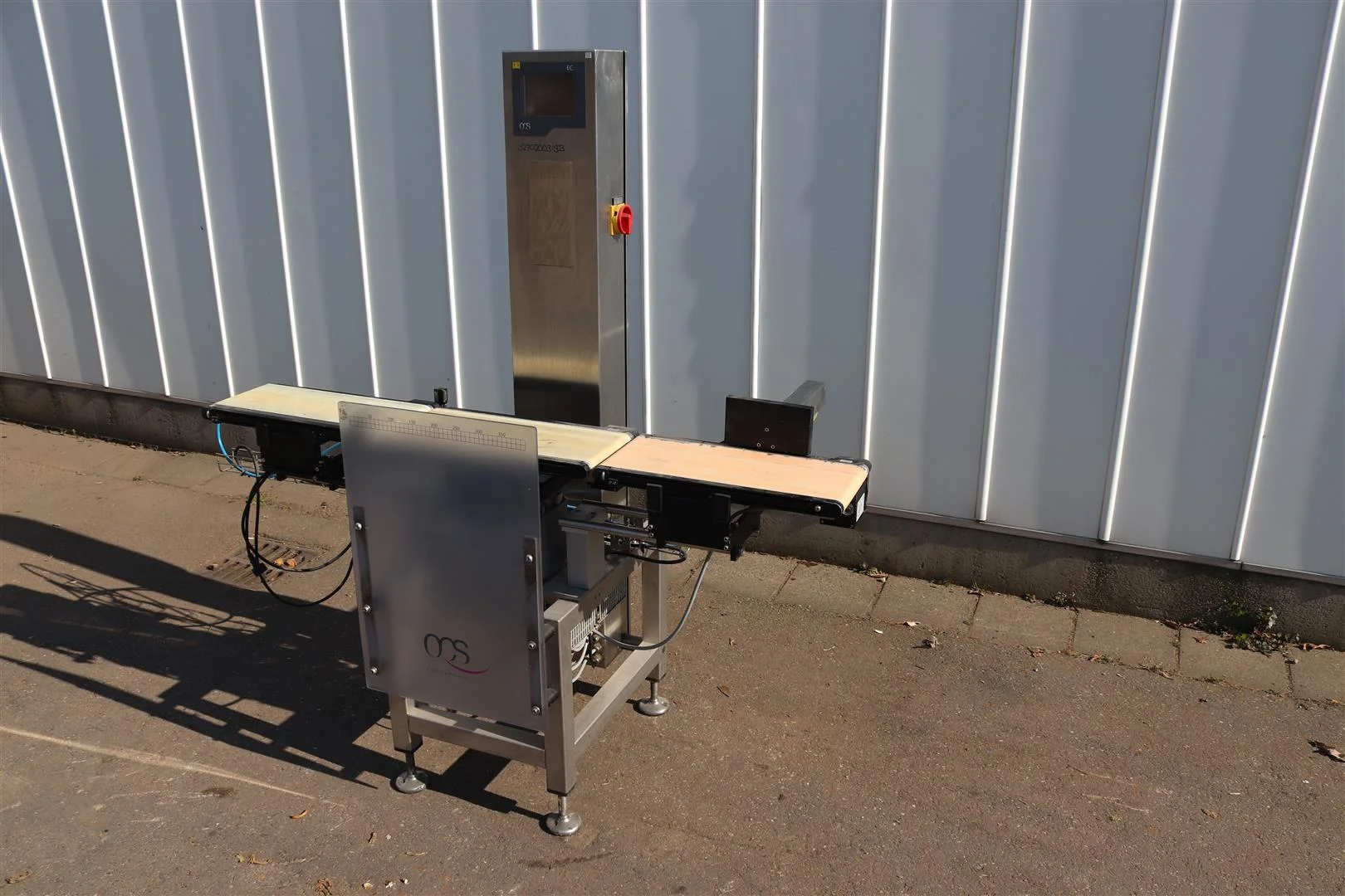 OSC stainless steel checkweigher • Duijndam Machines