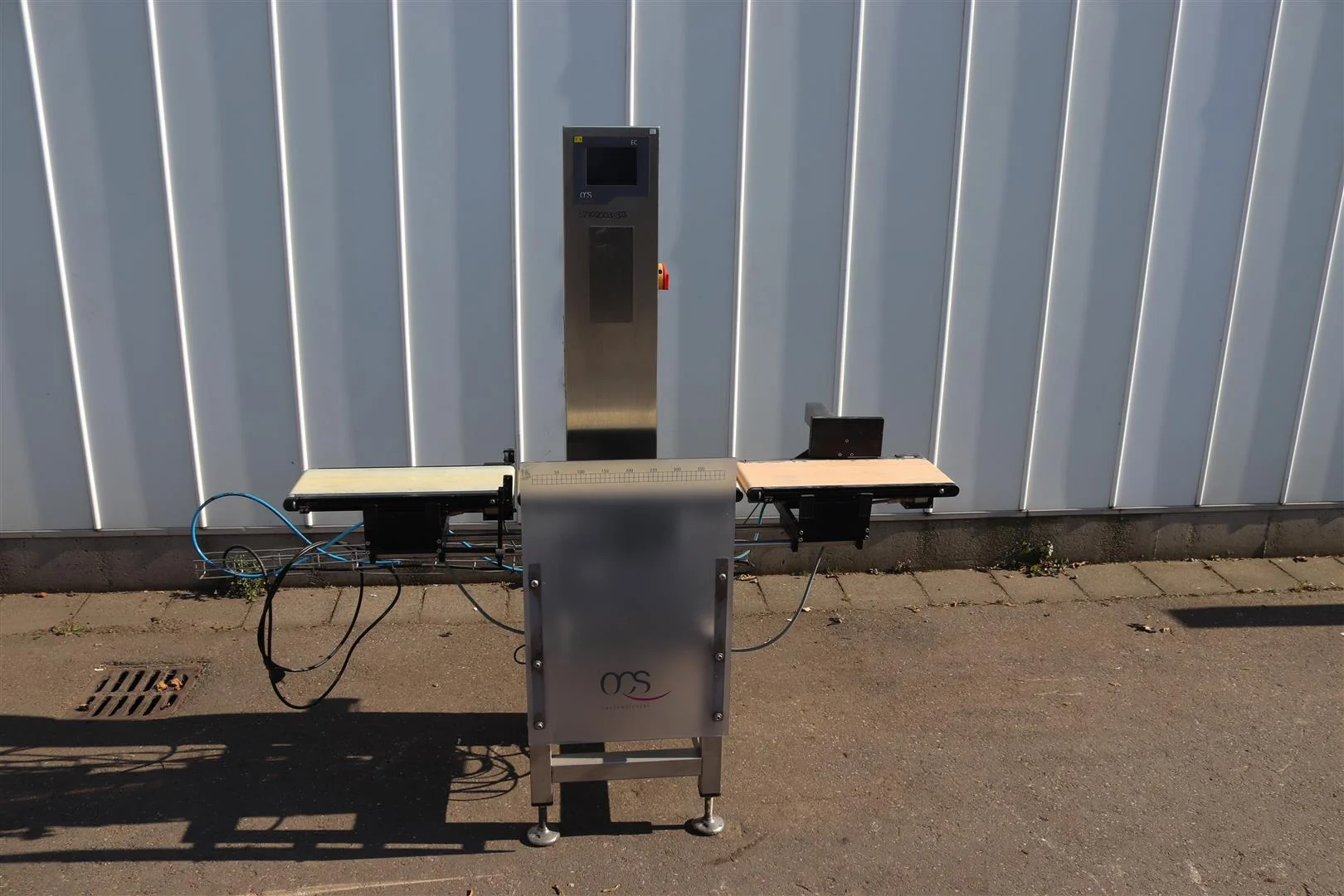 OSC stainless steel checkweigher • Duijndam Machines