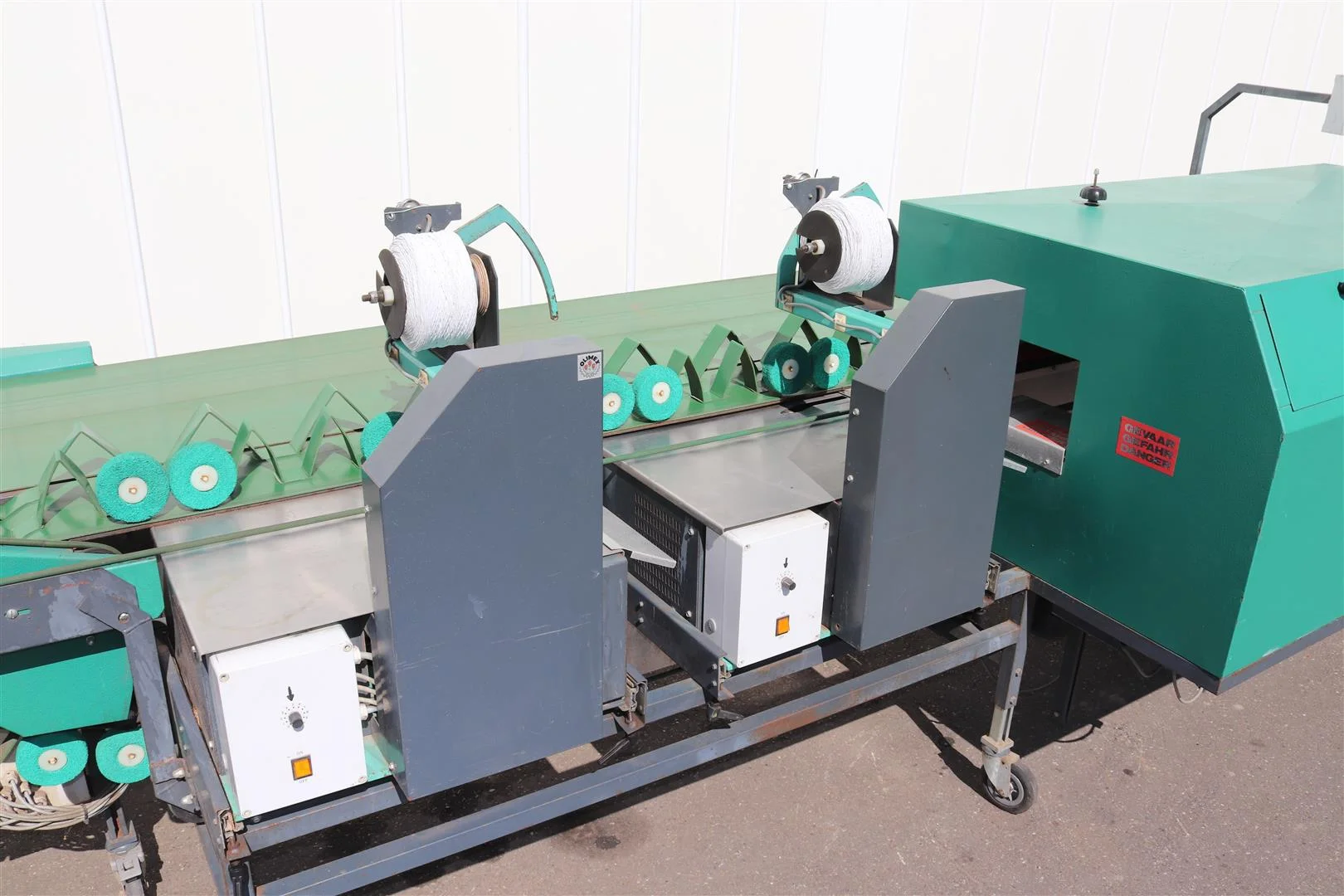 Olimex bunching machine • Duijndam Machines