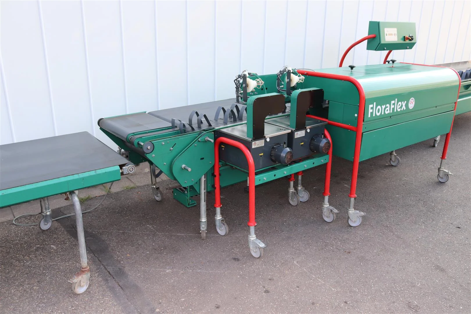 Olimex Floraflex bunching machine • Duijndam Machines