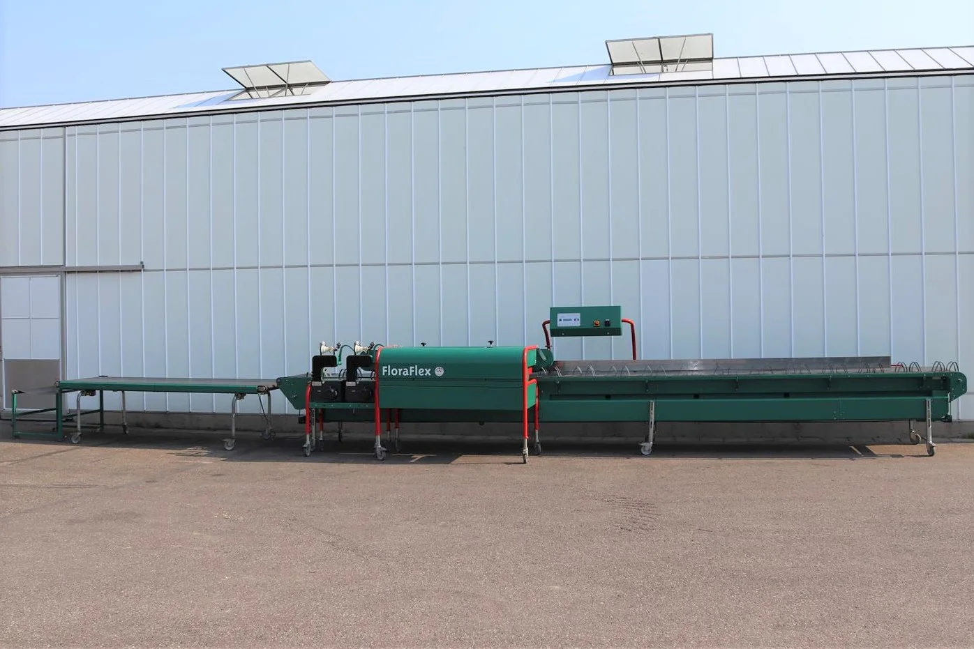 Olimex Floraflex bunching machine • Duijndam Machines