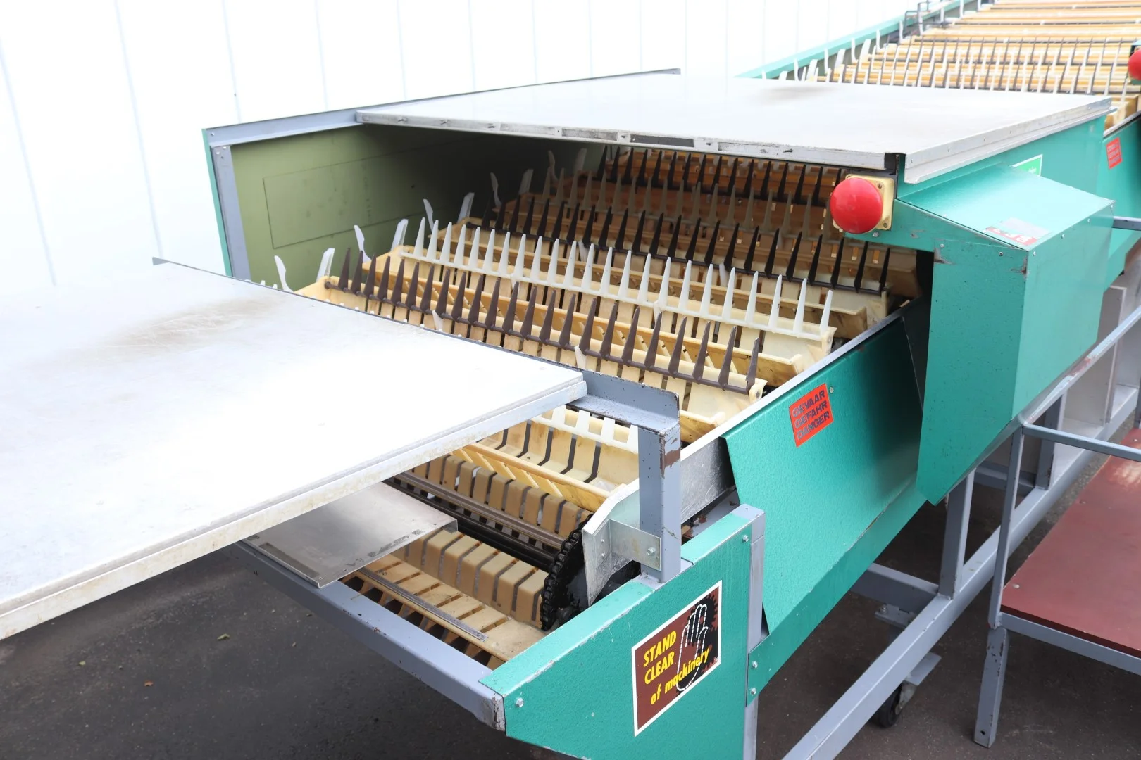 Olimex STD6 length sorting machine • Duijndam Machines